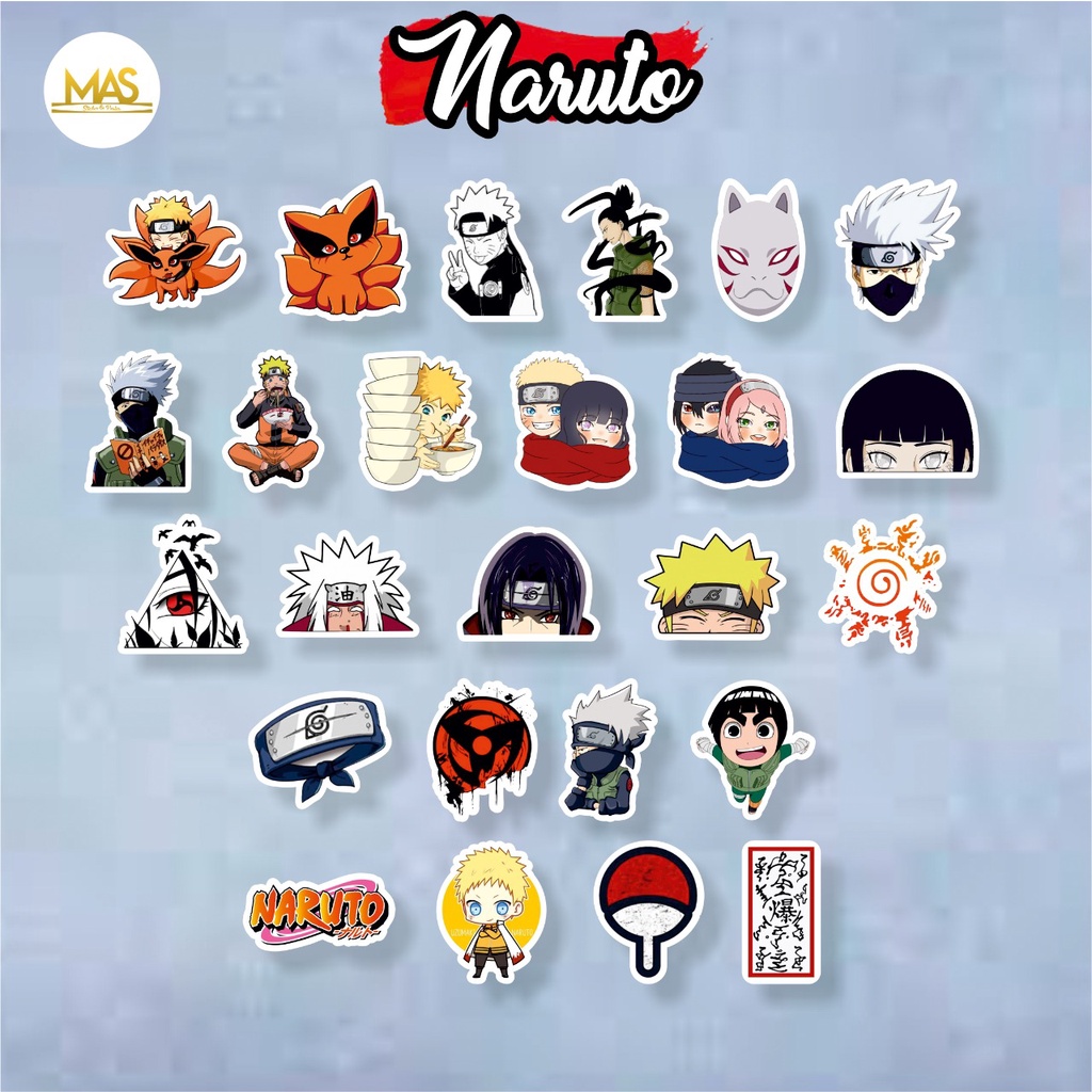 Jual stiker Naruto anime ( scrapbook, coverbook, tumblr, case, laptop ...