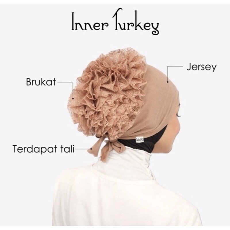 Jual INNER TURKEY / CEPOL TURKEP / INNER HIJAB / INNER JILBAB / DALAMAN ...