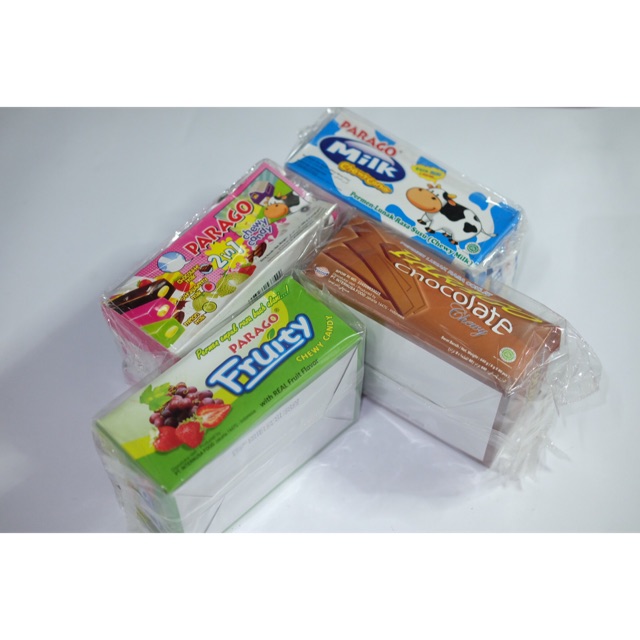 Jual Parago Chewy Candy Box 8 gr x 80 pcs | Shopee Indonesia