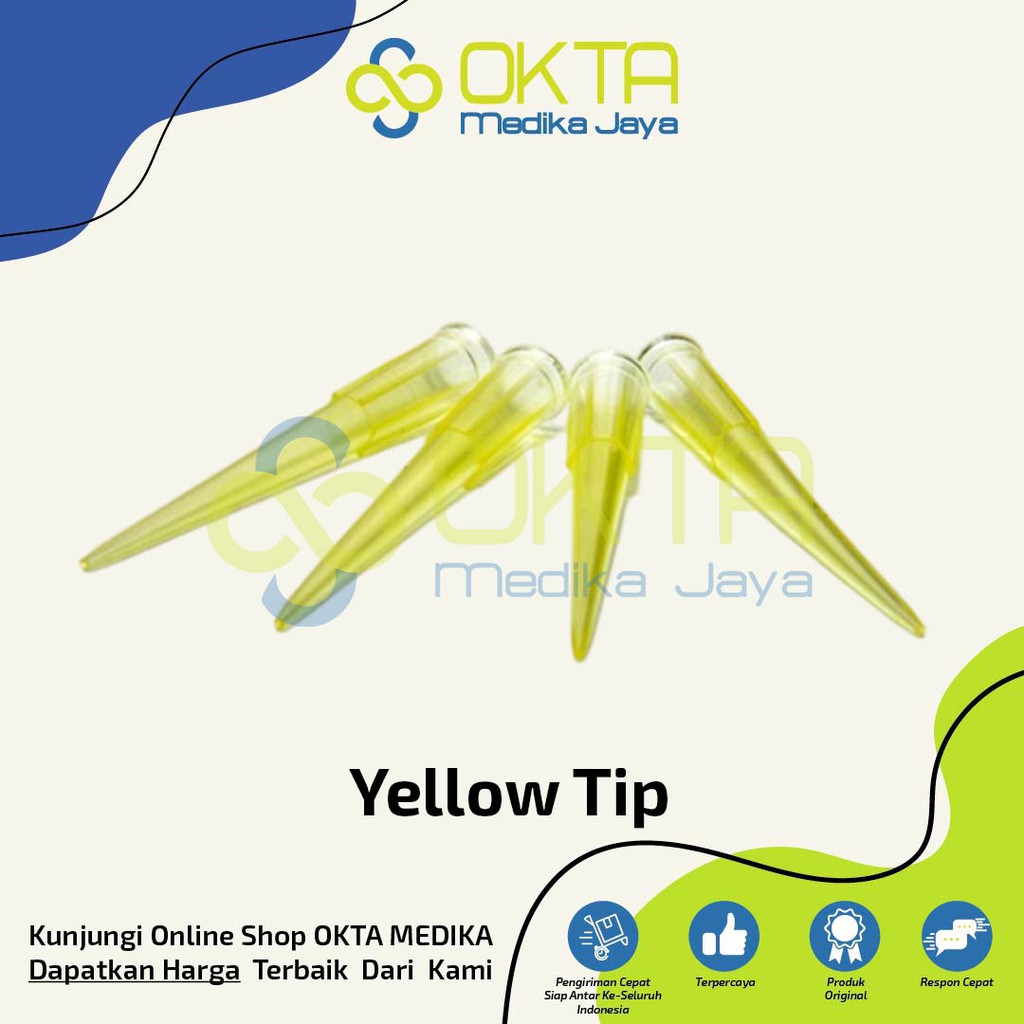 Jual Yellow Tips 200ul isi 1000pcs | Shopee Indonesia