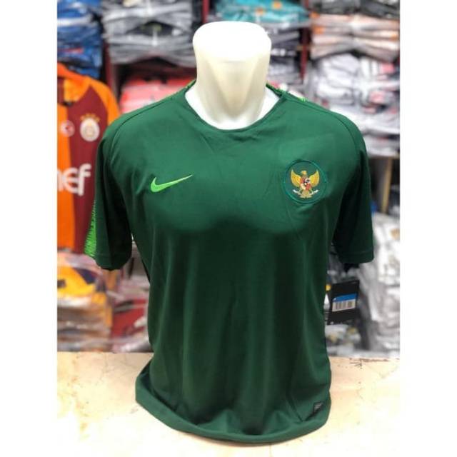 Jual Jersey Training Timnas Indonesia Warna Hijau Grade Ori. | Shopee ...