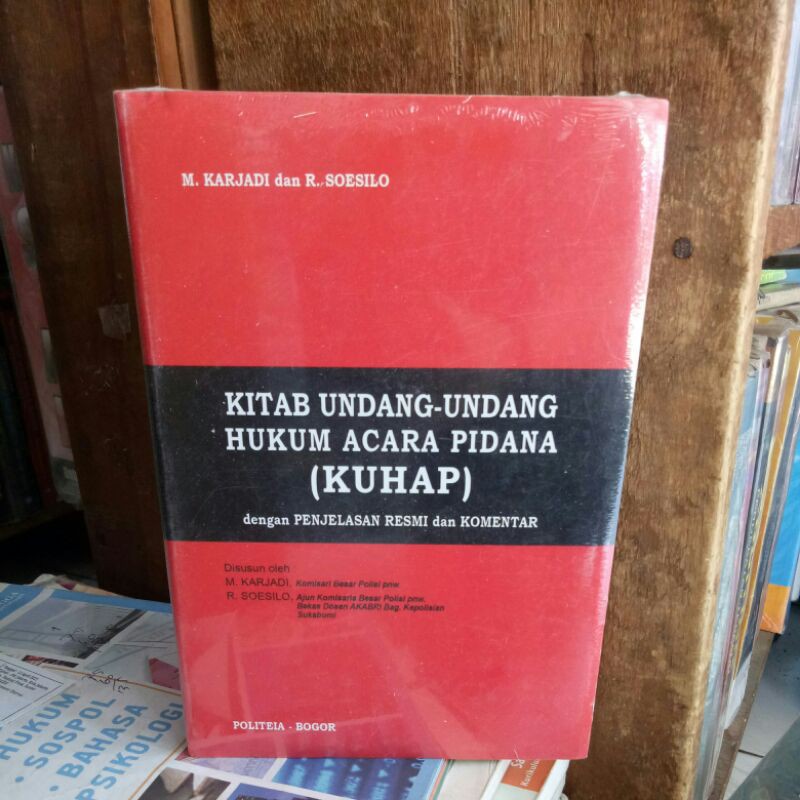 Jual KITAB UNDANG UNDANG HUKUM ACARA PIDANA KUHAP | Shopee Indonesia
