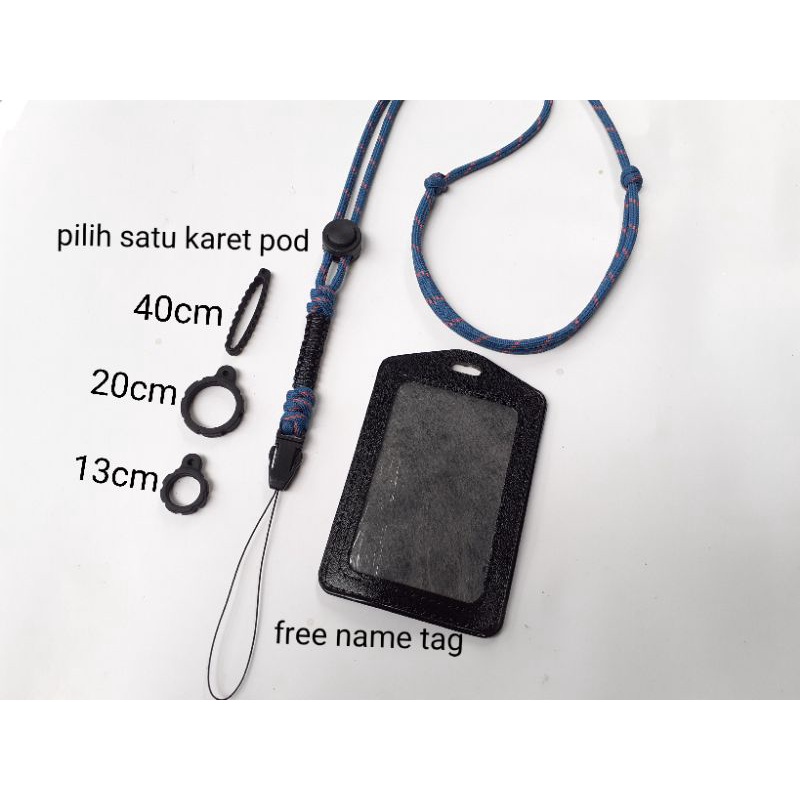 Jual Lanyard pods tali paracord tali hp gantungan Hp Usb pods lanyard ...