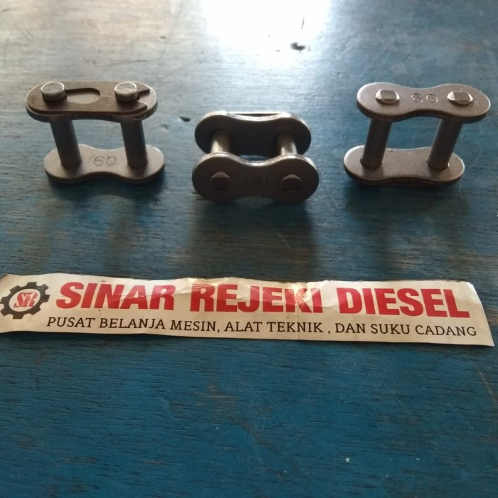 Jual Sambungan Rantai Connecting Link CL RS60 - 1 RS60-1 harga 1 pcs ...