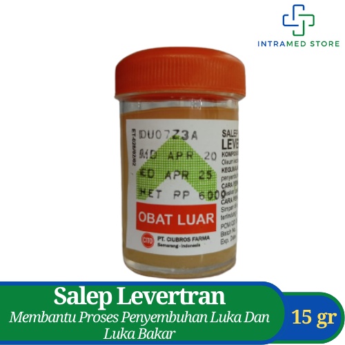 Jual Salep Levertran/Cito Pot isi 15 gr - Obat Luka Dan Luka Bakar ...
