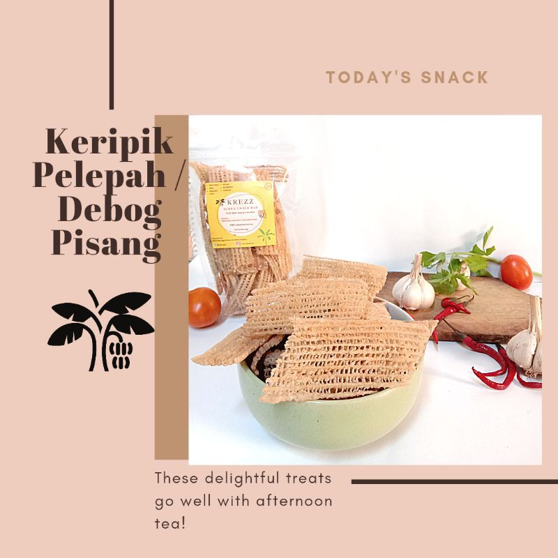 Jual Krezz Keripik Debog/Pelepah Pisang | Shopee Indonesia
