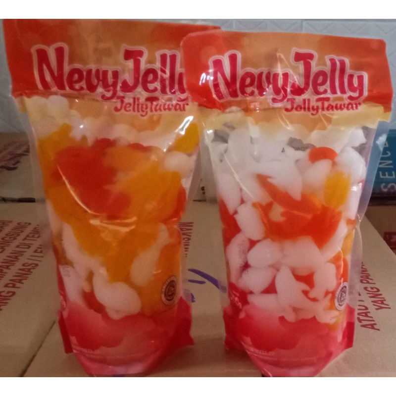Jual JELLY MOTIF nevy jelly 500 gr topping minuman | Shopee Indonesia