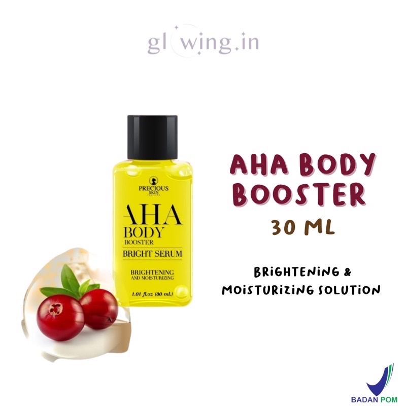 Jual Precious Skin AHA Mimi Brightening & Whitening Booster Body Serum ...