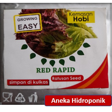Jual Benih Biji Bibit RED RAPID Repack (RR) | Shopee Indonesia