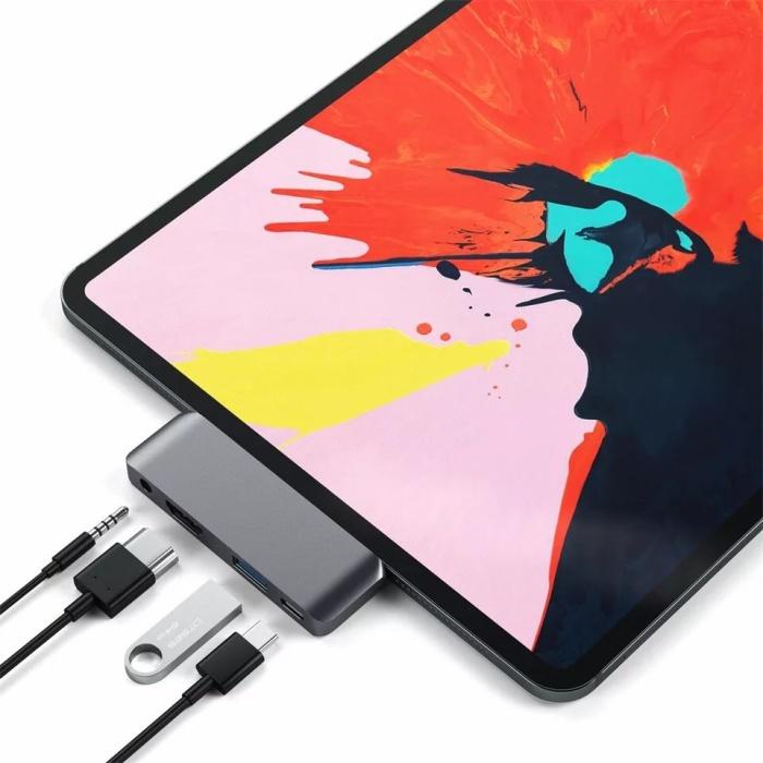 Jual USB C HUB For Ipad Pro Adapter Dongle With 4k HDMI USB-C Pd 60w ...