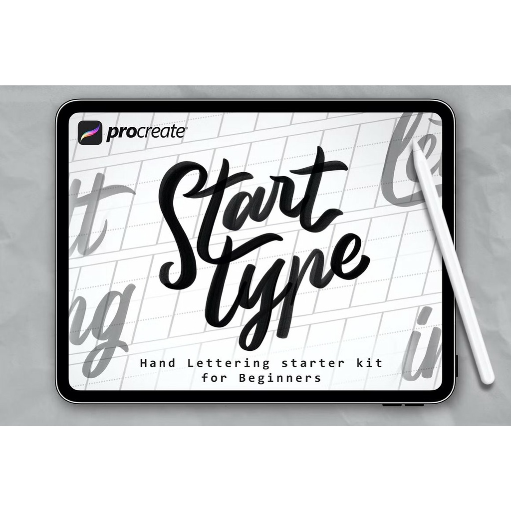 Jual PROCREATE BRUSH - START TYPE | Shopee Indonesia