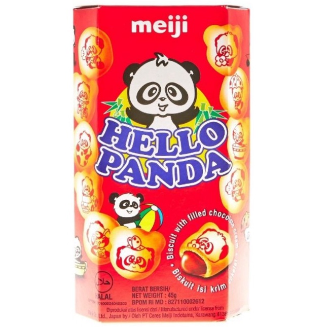 Jual Meiji Hello Panda Biskuit Cream 45g | Shopee Indonesia