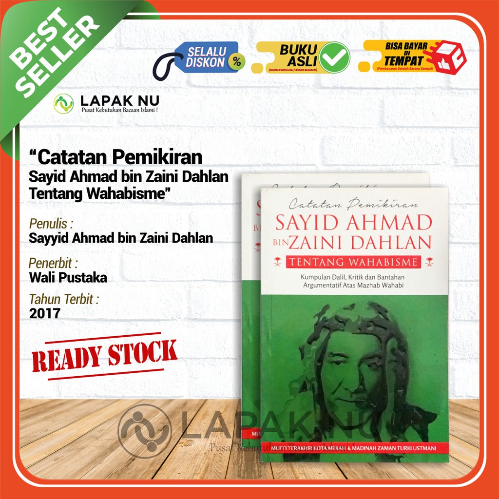 Jual BUKU CATATAN PEMIKIRAN Sayid Ahmad bin Zaini Dahlan Tentang ...