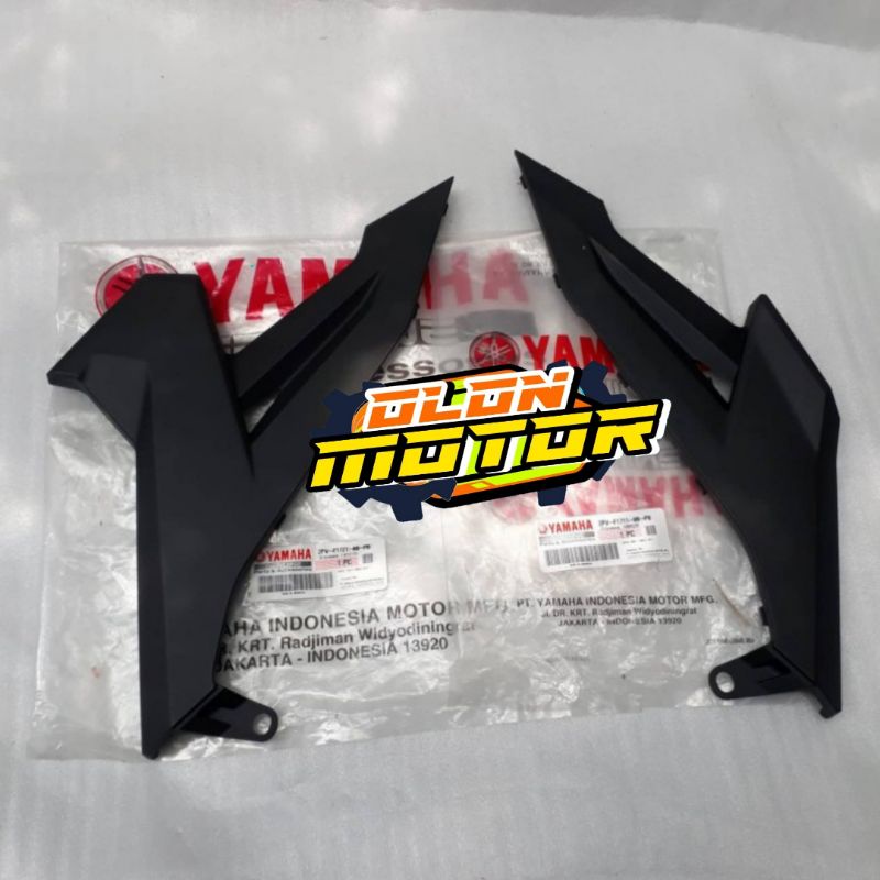 Jual COVER, SIDE 1&2 COVER TENGAH SAMBUNGAN BODY JUPITER MX KING HITAM ...
