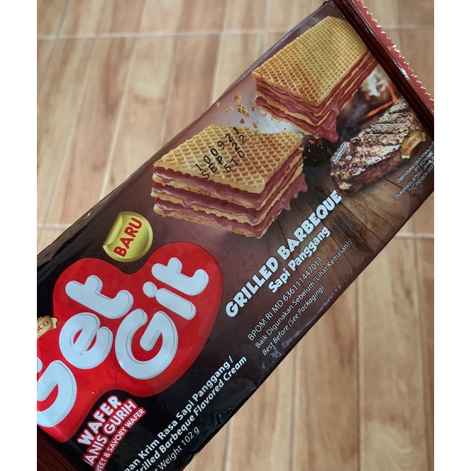 Jual GET GIT WAFER GURIH GRILLED BARBEQUE SAPI PANGGANG BBQ 102 GR ... Jual GET GIT WAFER GURIH GRILLED BARBEQUE SAPI PANGGANG BBQ 102 GR ...