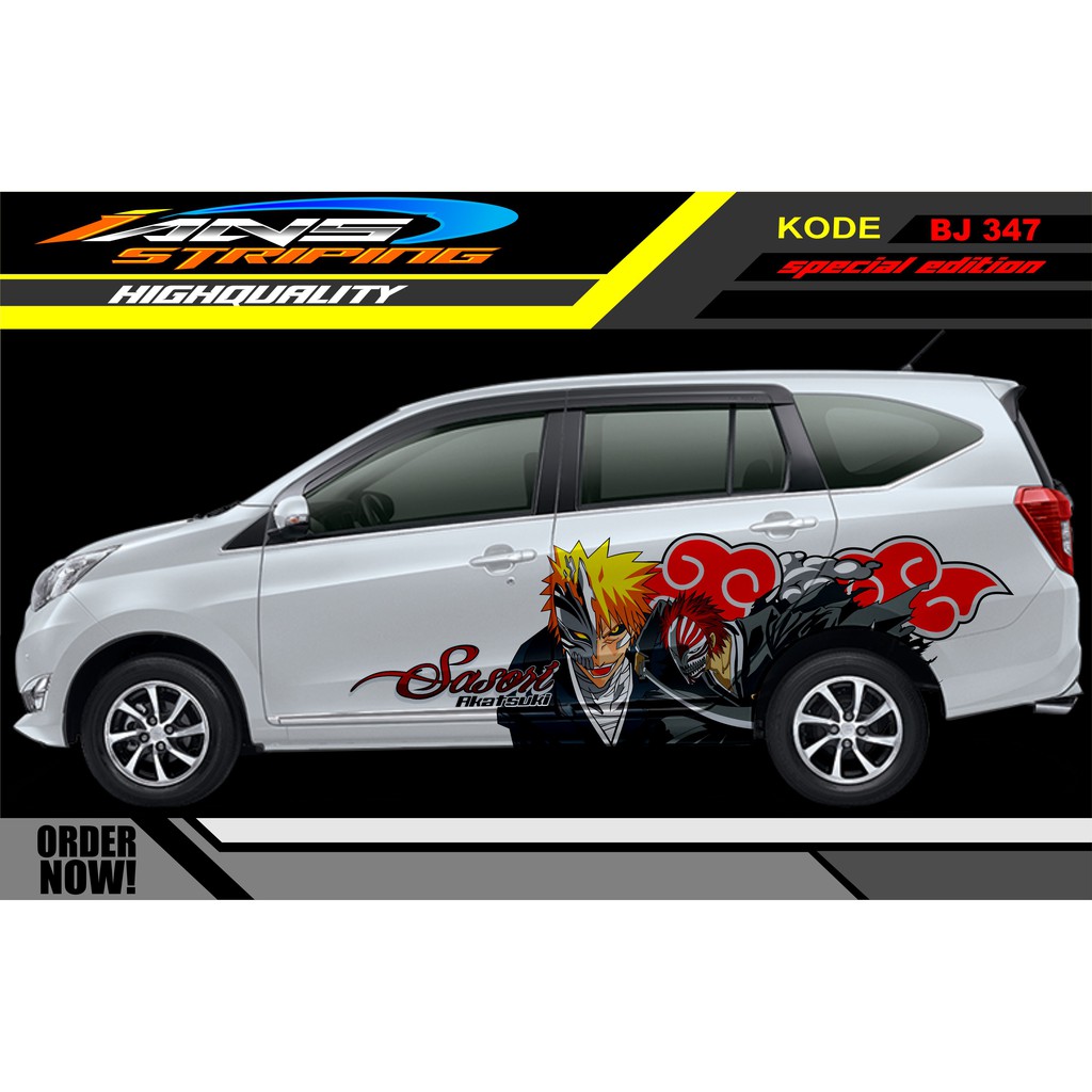 Jual DECAL STICKER MOBIL SIGRA / STIKER MOBIL CALYA, MOBILIO / DECAL ...