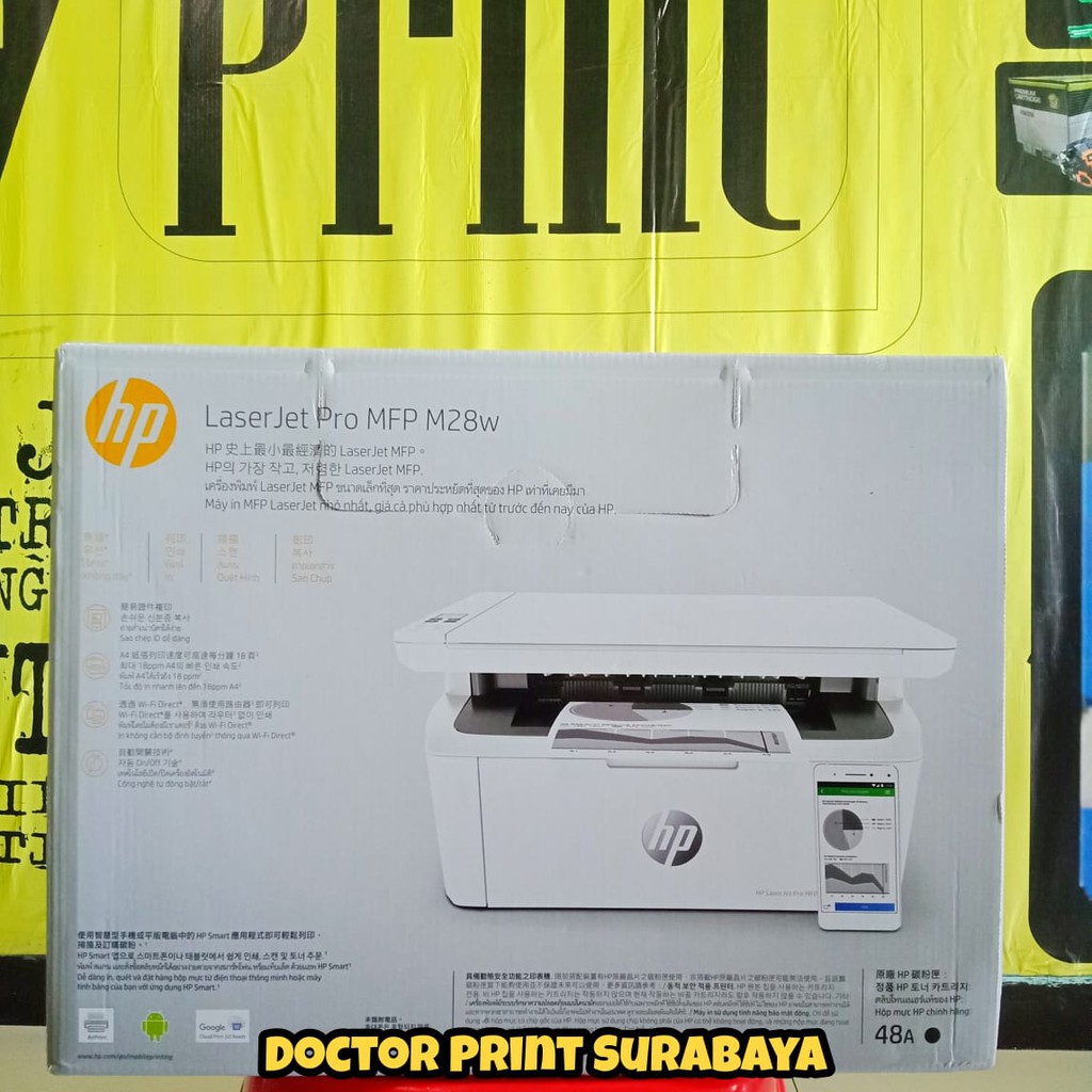 Jual Printer HP Laserjet Pro MFP M28W | Shopee Indonesia