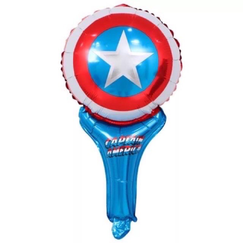 Jual Balon Pentungan Logo Captain America | Shopee Indonesia