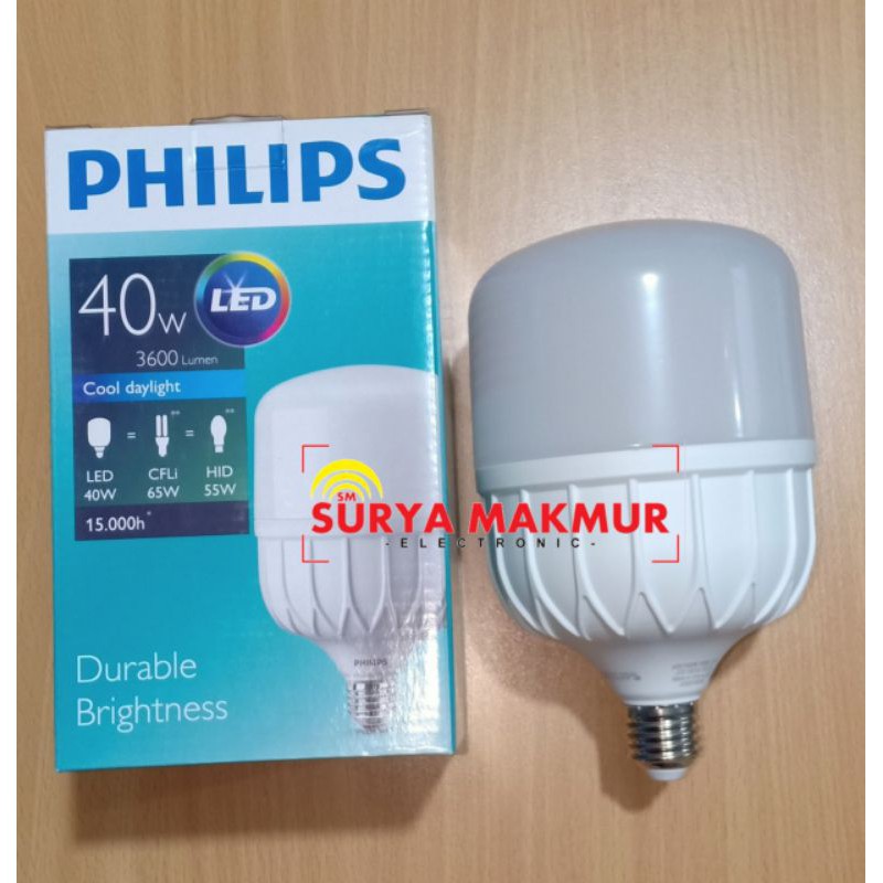 Jual PHILIPS LED 40 Watt ( Platinum / Kapsul ) | Shopee Indonesia
