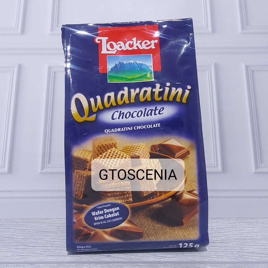 Jual Loacker Quadratini 125gr wafer All Varian | Shopee Indonesia