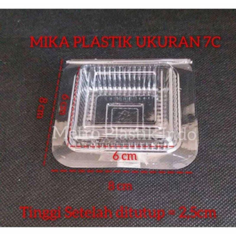 Jual Mika Plastik DDM 7C 100pcs | Mika Kue Makanan Ukuran 7C 100pcs ...