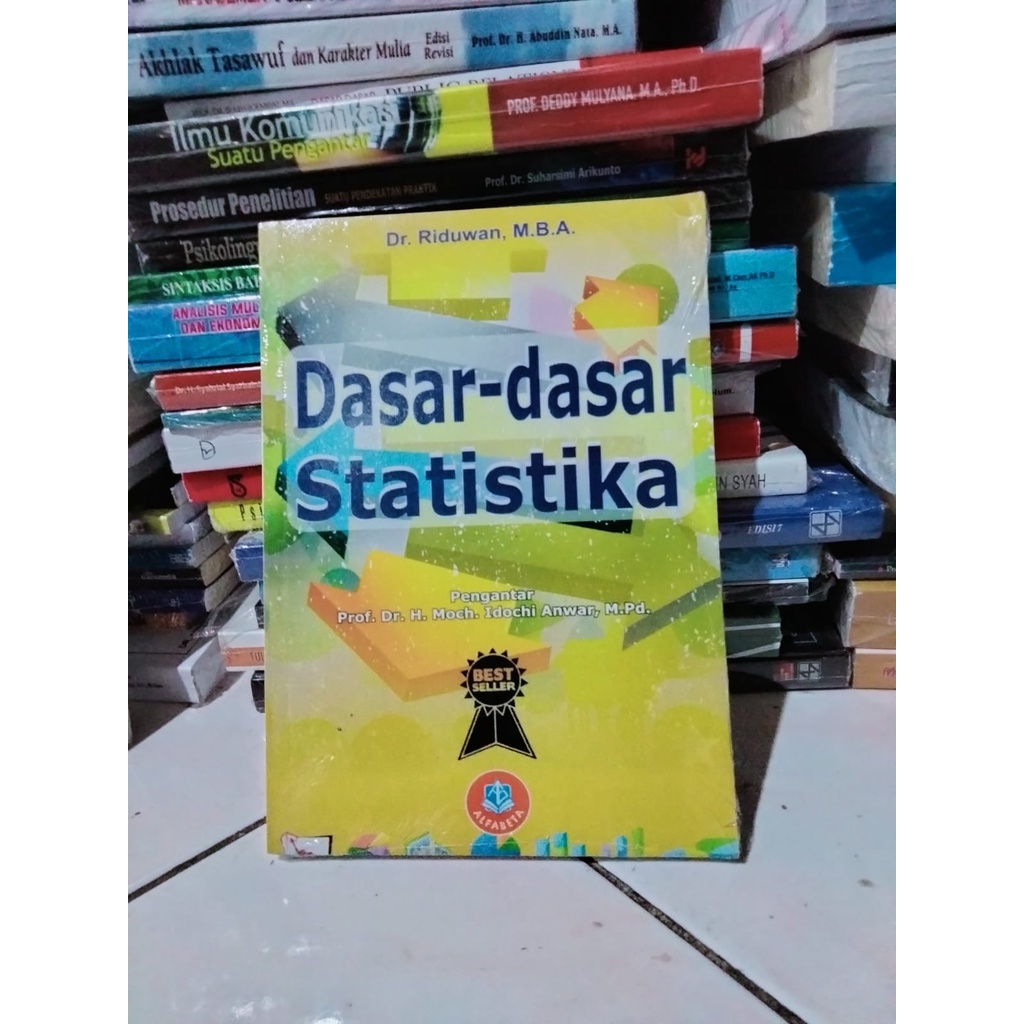 Jual Dasar-dasar Statistika By Dr. Riduwan | Shopee Indonesia