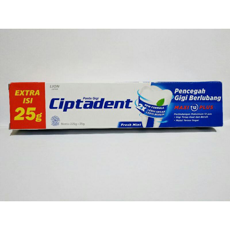 Jual ciptadent freshmint 225 + 25gr | Shopee Indonesia
