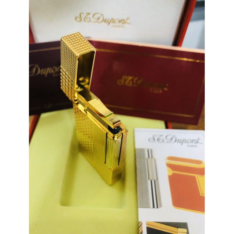 Jual Korek Api Dupont Set Kotak Lighter Premium Grafir Ukiran Embosh 3D ...