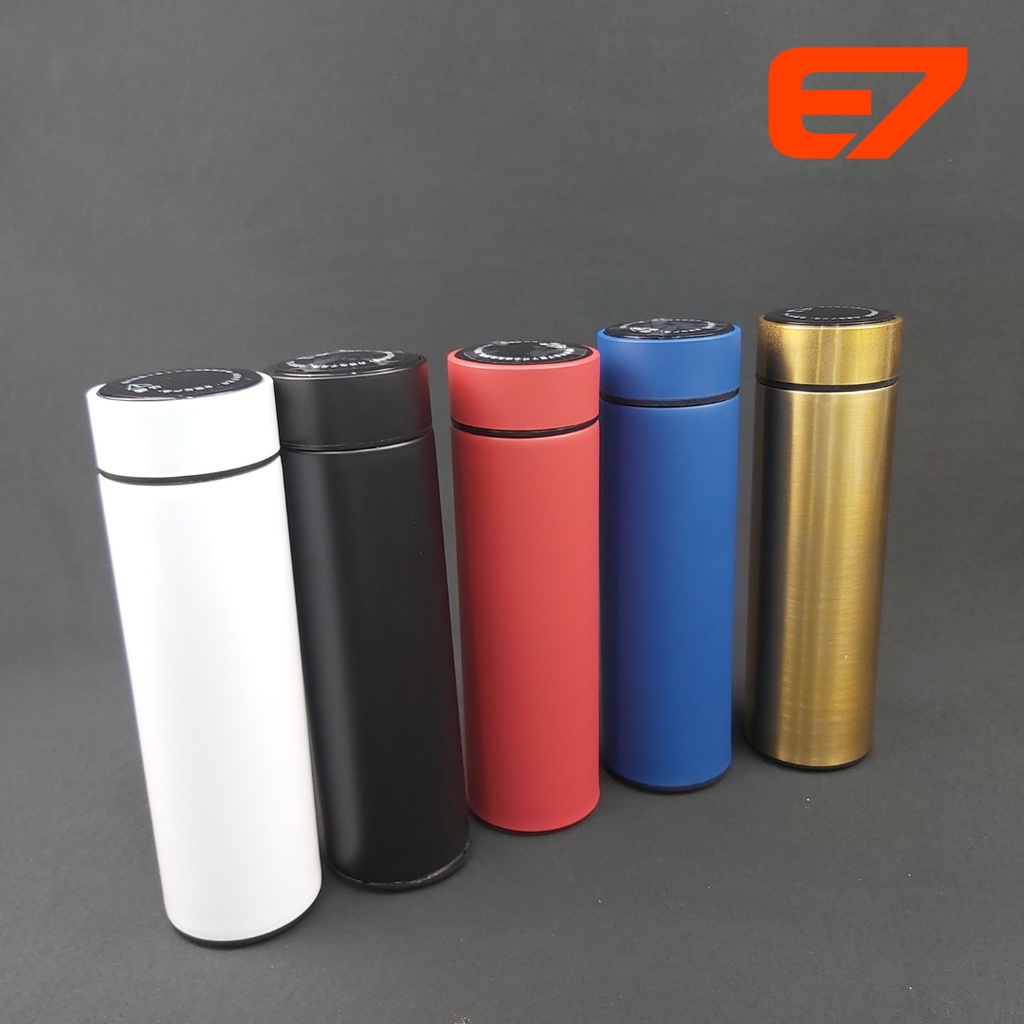 Jual Botol Thermos Stainless Steel 500ml, Screen Suhu LED - Termos Besi ...