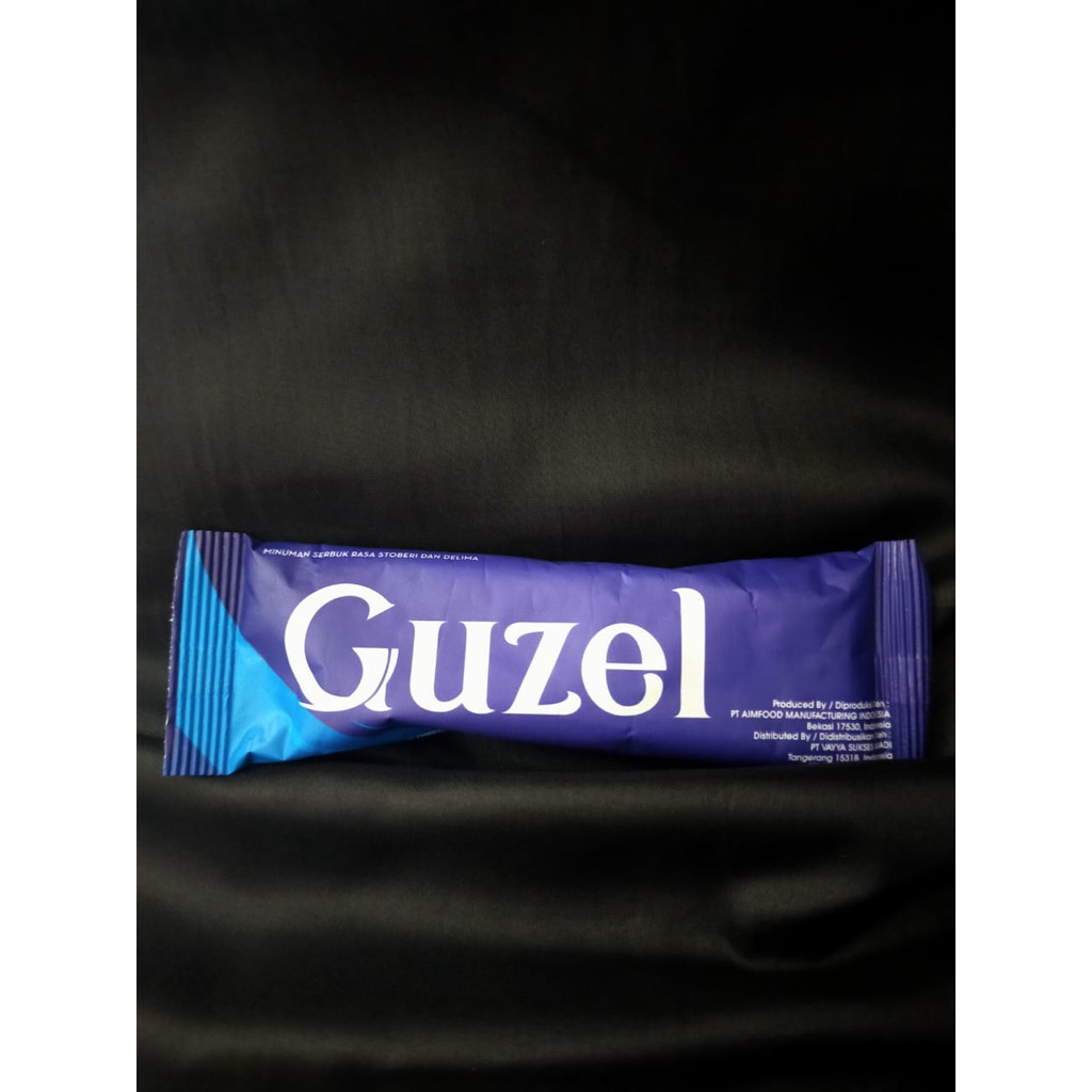 Jual guzel collagen drink strawberry original 1 sachet @15gr | Shopee ...