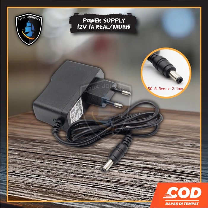 Jual Power Supply PSU Adaptor 12V 1A CCTV MODEM KIPAS DIY AQUASCAPE ...