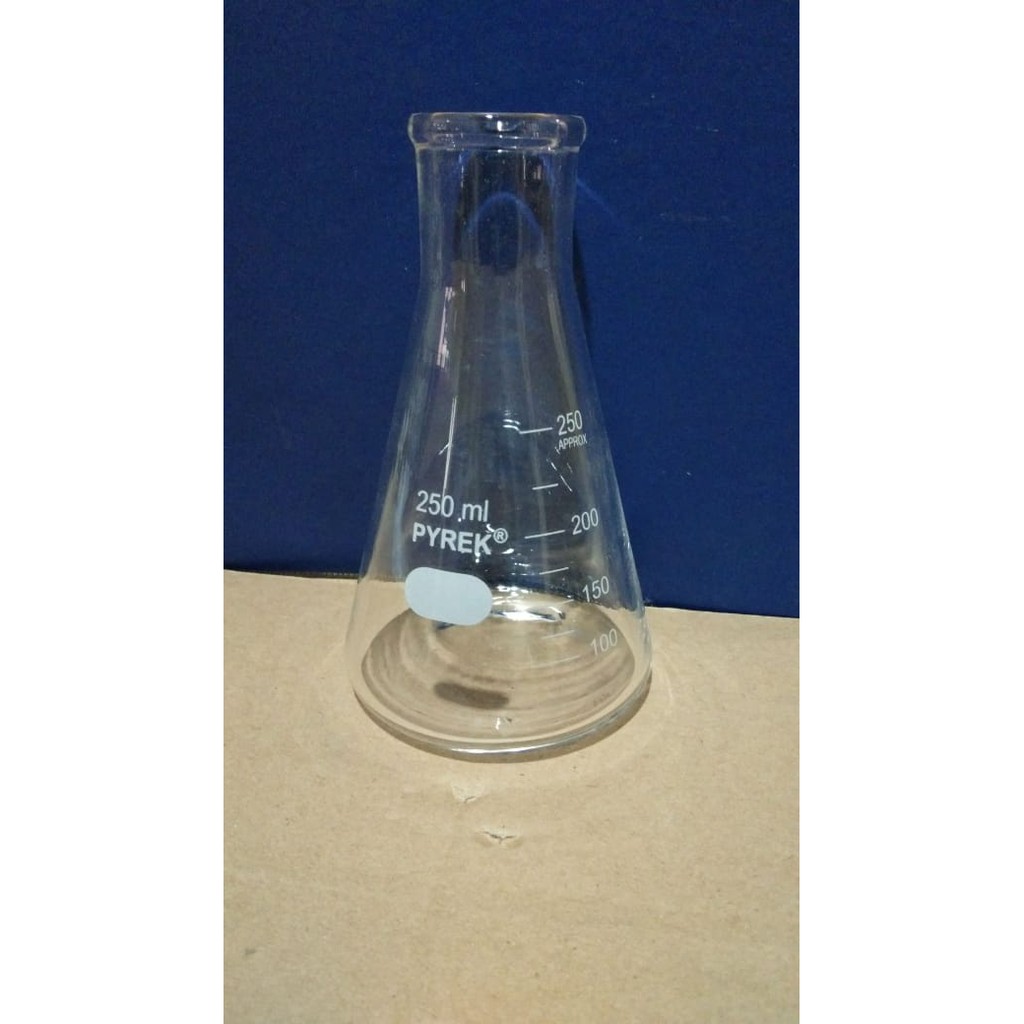 Jual Erlenmeyer 250 ml PYREX | Shopee Indonesia
