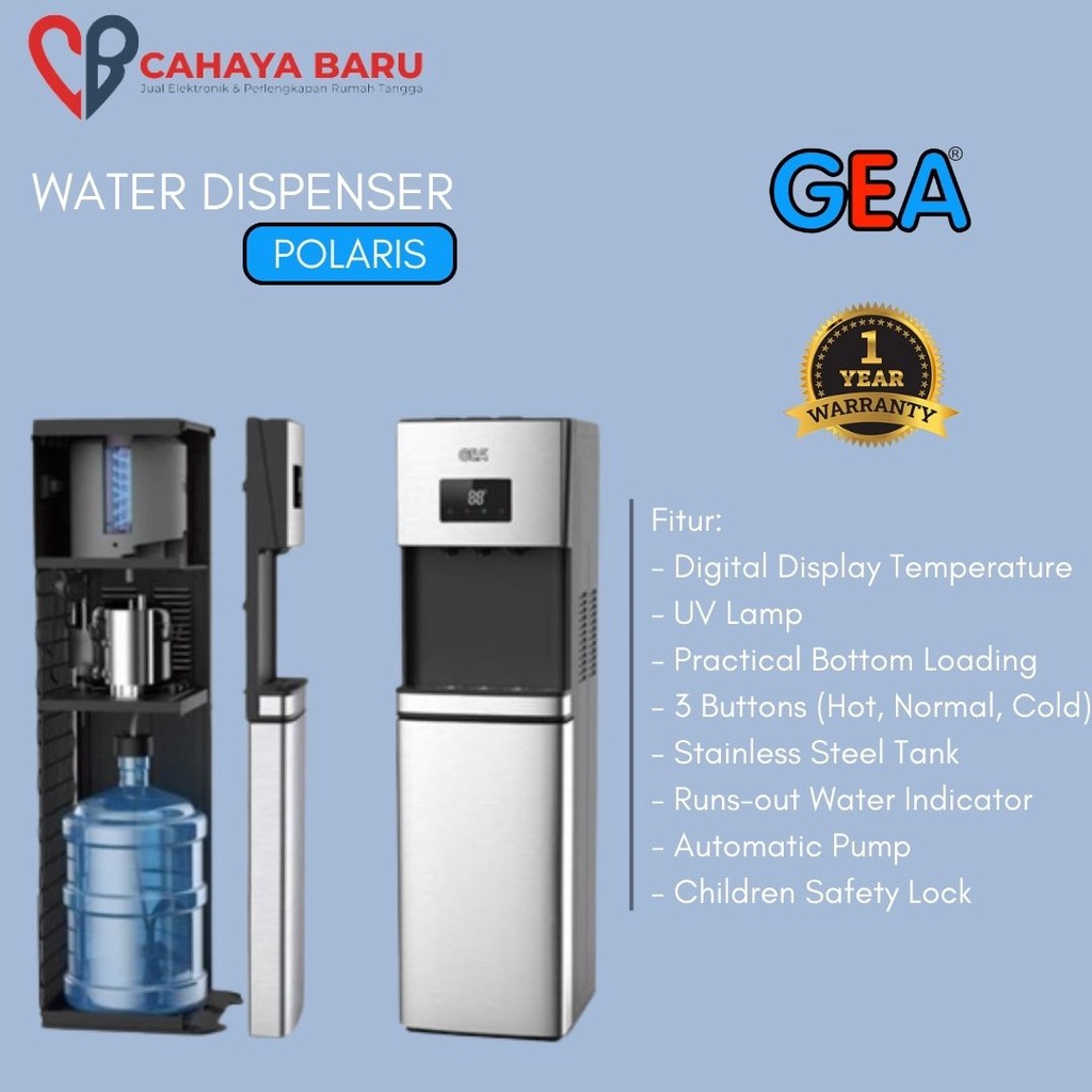 Jual GEA DISPENSER BAWAH POLARIS | Shopee Indonesia