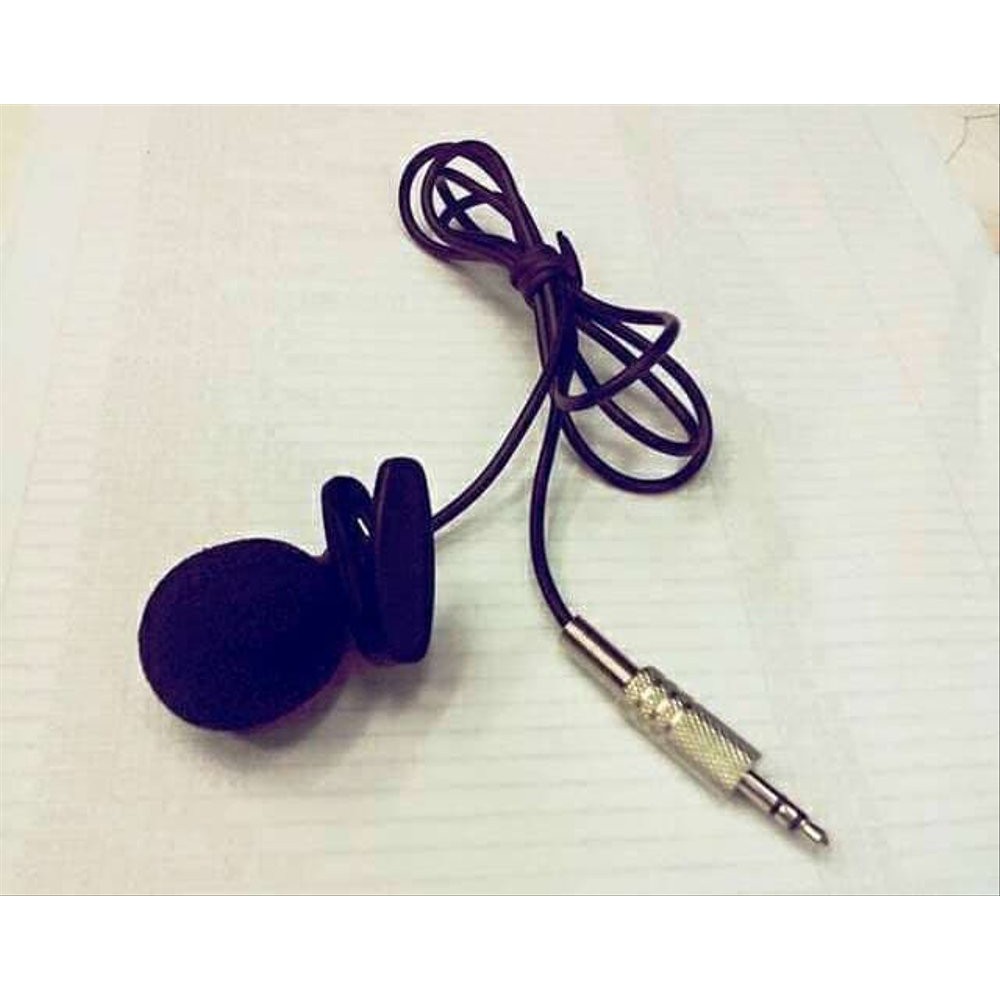 Jual Microphone Mic Clip on Mic 3.5mm For Smartphone PC Karaoke lop9 ...