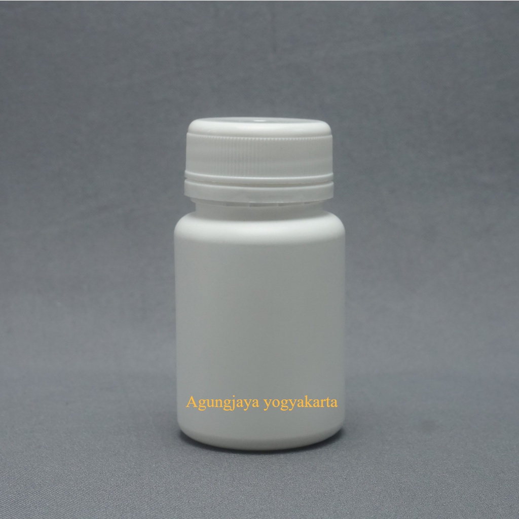 Jual Botol Kapsul Ester C 100 ml Ester c 60 Putih/Curlive 100 ml/ Botol Obat 100 ml/ Botol Ester ...