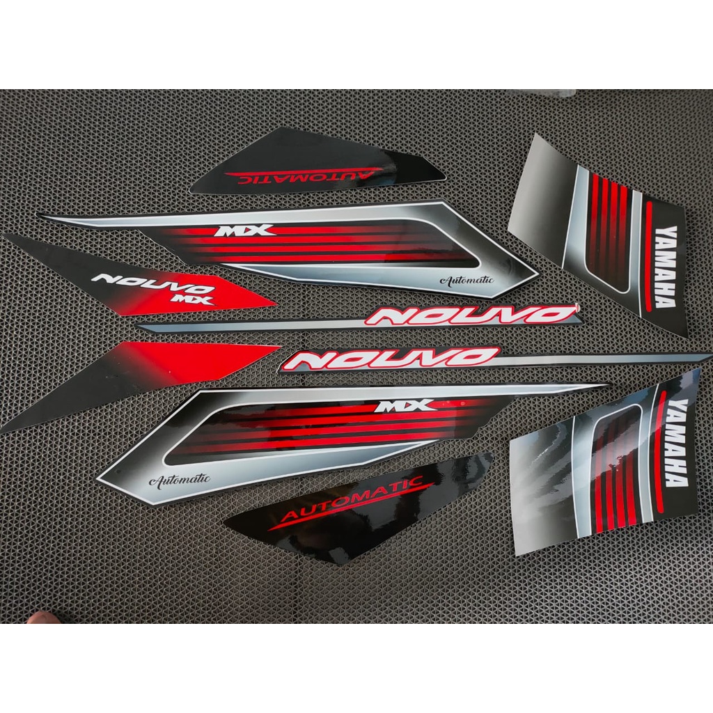 Jual STICKER/STRIPING MOTOR MENGKILAP/GLOSSY NOUVO Z, NOUVO MX | Shopee ...