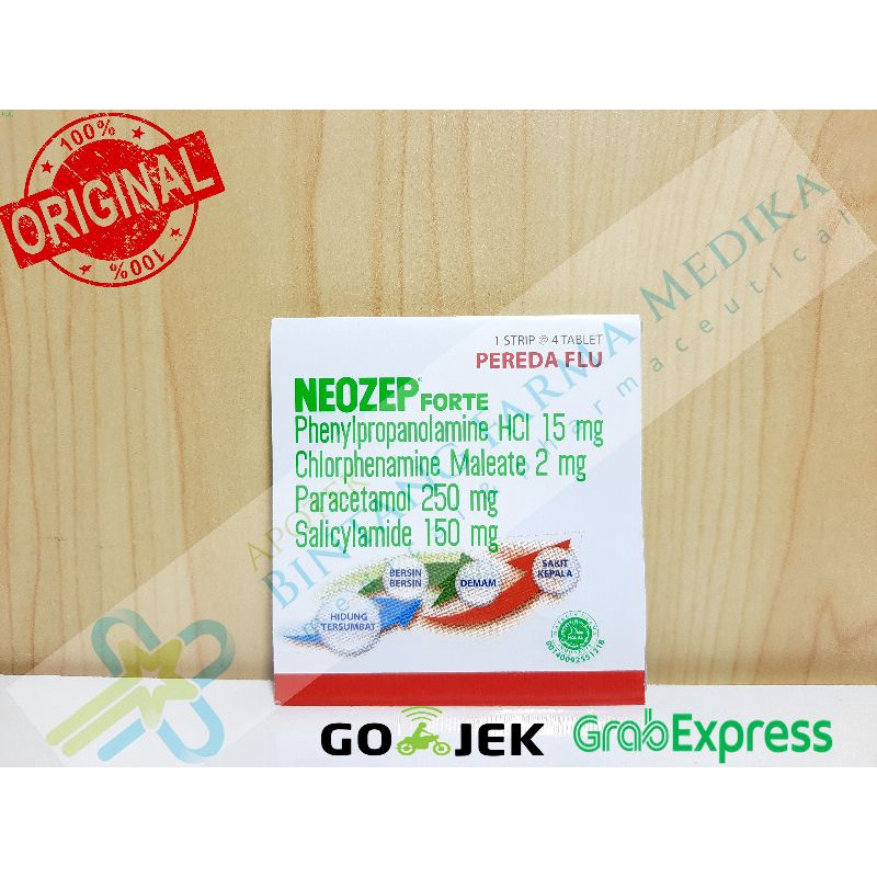 Jual Neozep Forte Tablet 3 strip | Shopee Indonesia