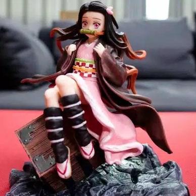 Jual Figure Statue Resin Anime Kimetsu No Yaiba Nezuko Kamado Demon ...