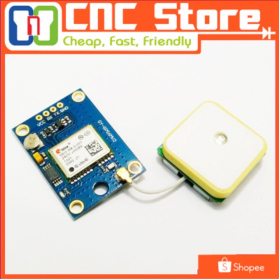 Jual [NET-0008] GPS UBLOX NEO-6M GY-NEO6MV2 WITH EEPROM & ANTENNA ...