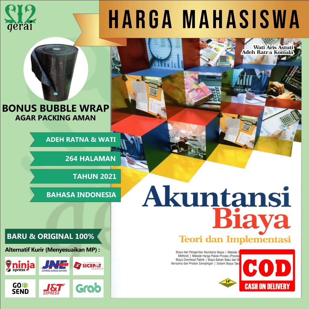 Jual BUKU AKUNTANSI BIAYA TEORI DAN IMPLEMENTASI WATI ARIS ASTUTI HARGA ...