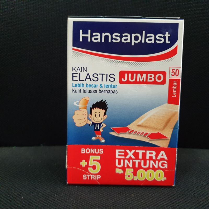 Jual Hansaplast Kain Elastis Jumbo (10 lembar) | Shopee Indonesia