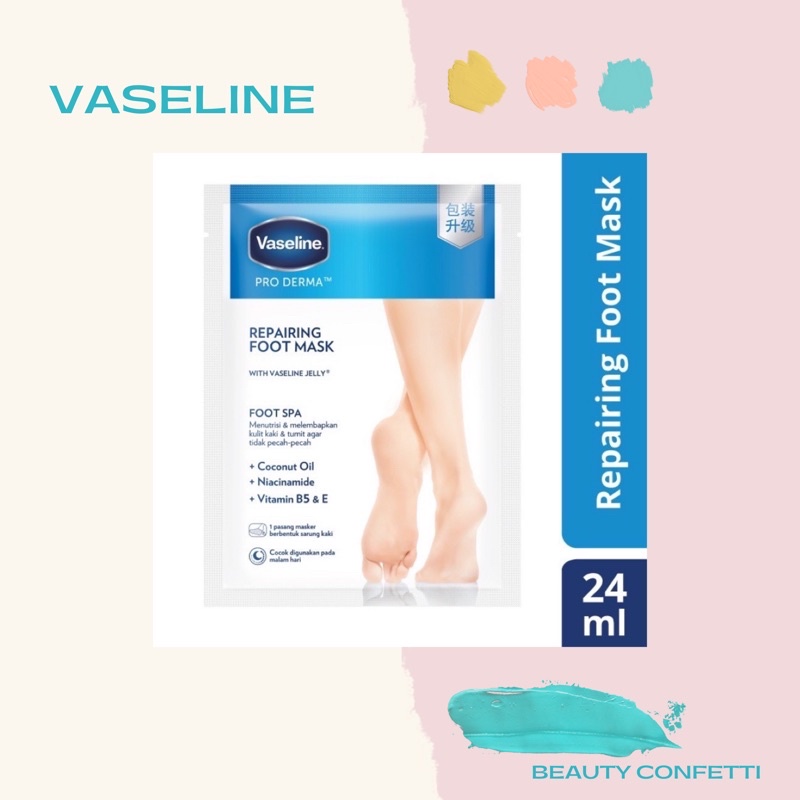 Jual VASELINE Repairing Foot Mask | Shopee Indonesia