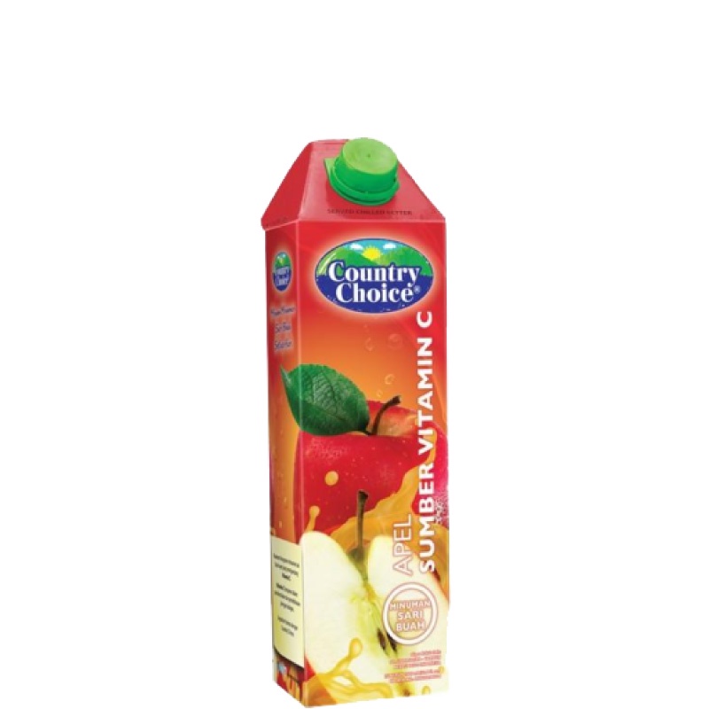 Jual Country Choice Apel Jus 1000 mL | Shopee Indonesia