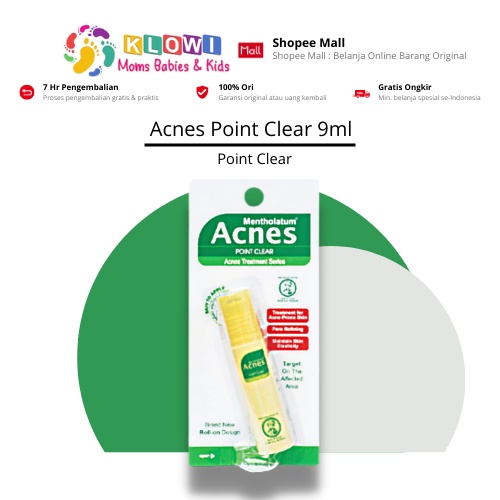 Jual Acnes Point Clear 9Ml / Acne Gel / Roll On / Acne Care ...