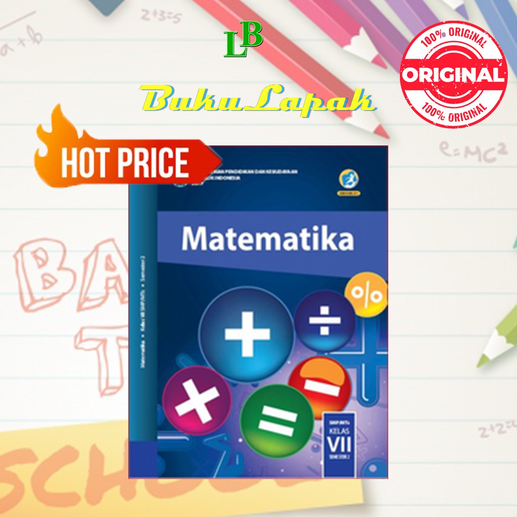 Jual BUKU MATEMATIKA SMP KELAS 7 Semester 2 K13 Revisi Terbaru BUKU ...