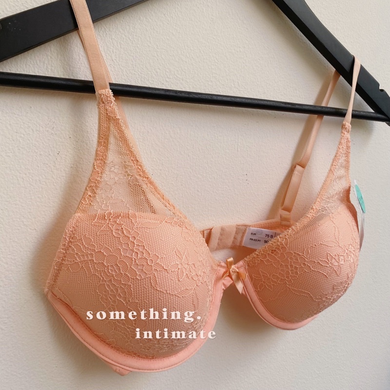 Jual [200K ISI 4PC] C&A Zoe Plunge Full Cup Cover Up Lacey Underwired Bra / Bh Renda Dengan ...