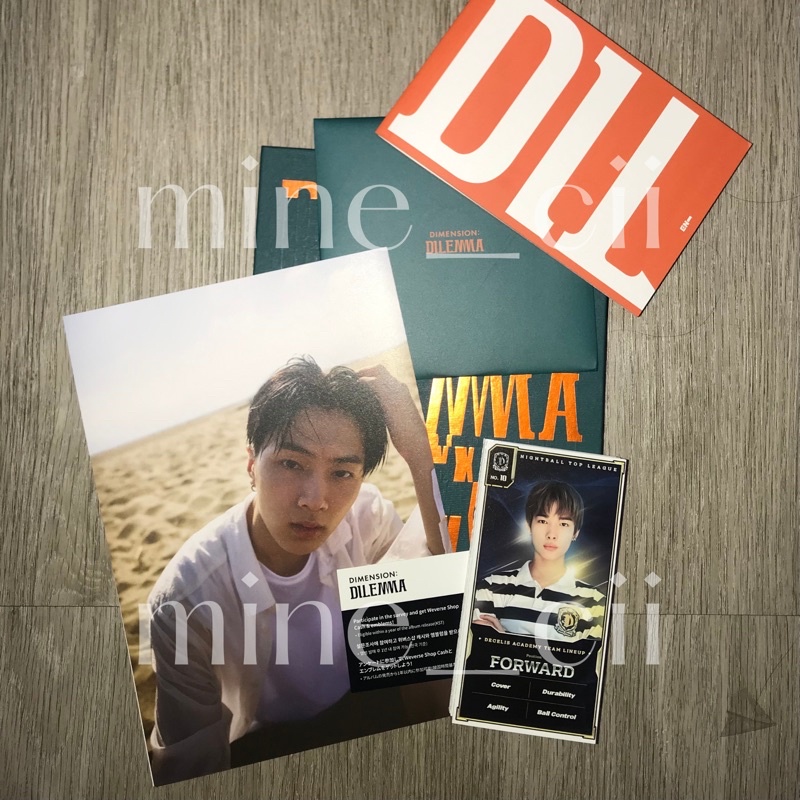 Jual Album only EHNYPEN Dimension Dilemma Odysseus ver. Jay mini poster ...