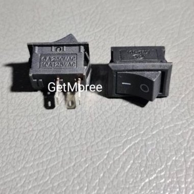 Jual Saklar 2p Hitam Switch On Off 2pin 2 Pin | Shopee Indonesia