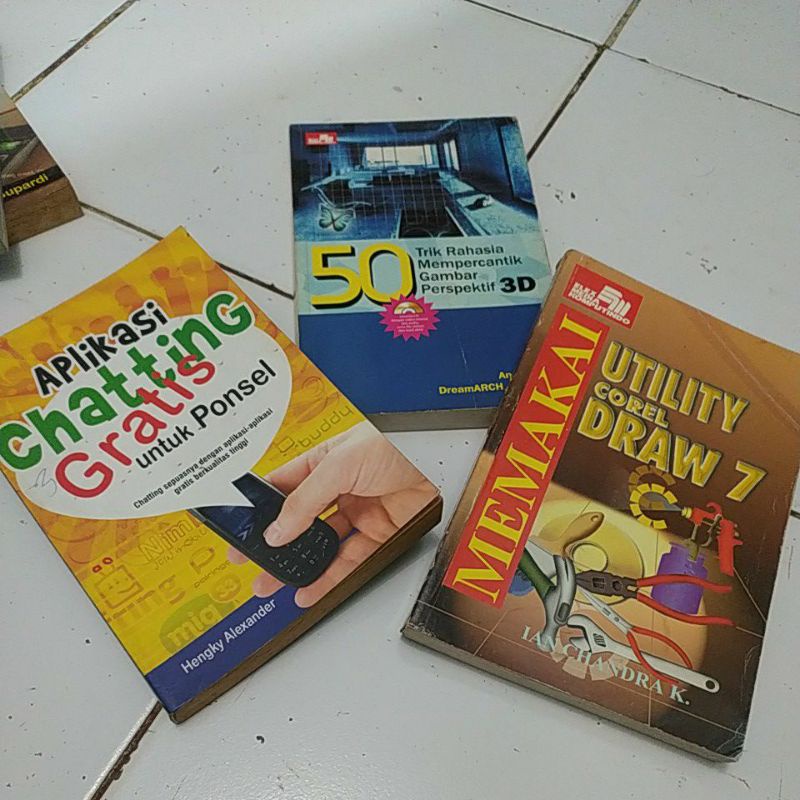 Jual HARGA 1AN MEMAKAI UTILITY COREL DRAW 7 / APLIKASI CHATTING GRATIS ...
