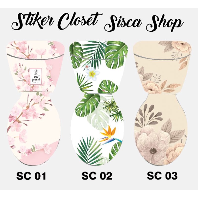 Jual STICKER CLOSET STIKER KLOSET ANTI AIR STIKER TOILET | Shopee Indonesia